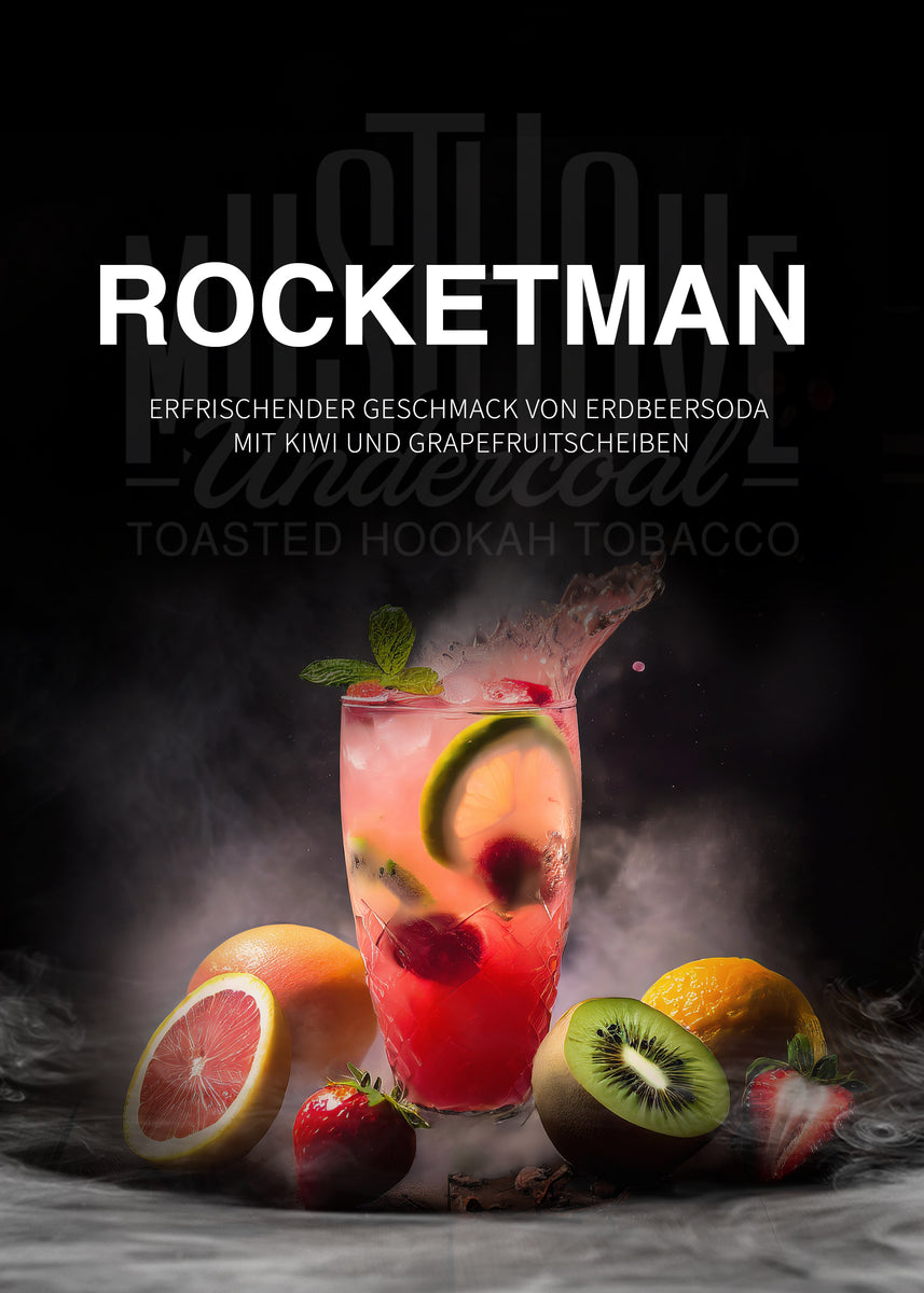 ROCKETMAN - WASSERPFEIFENTABAK 200g – Musthavetobacco
